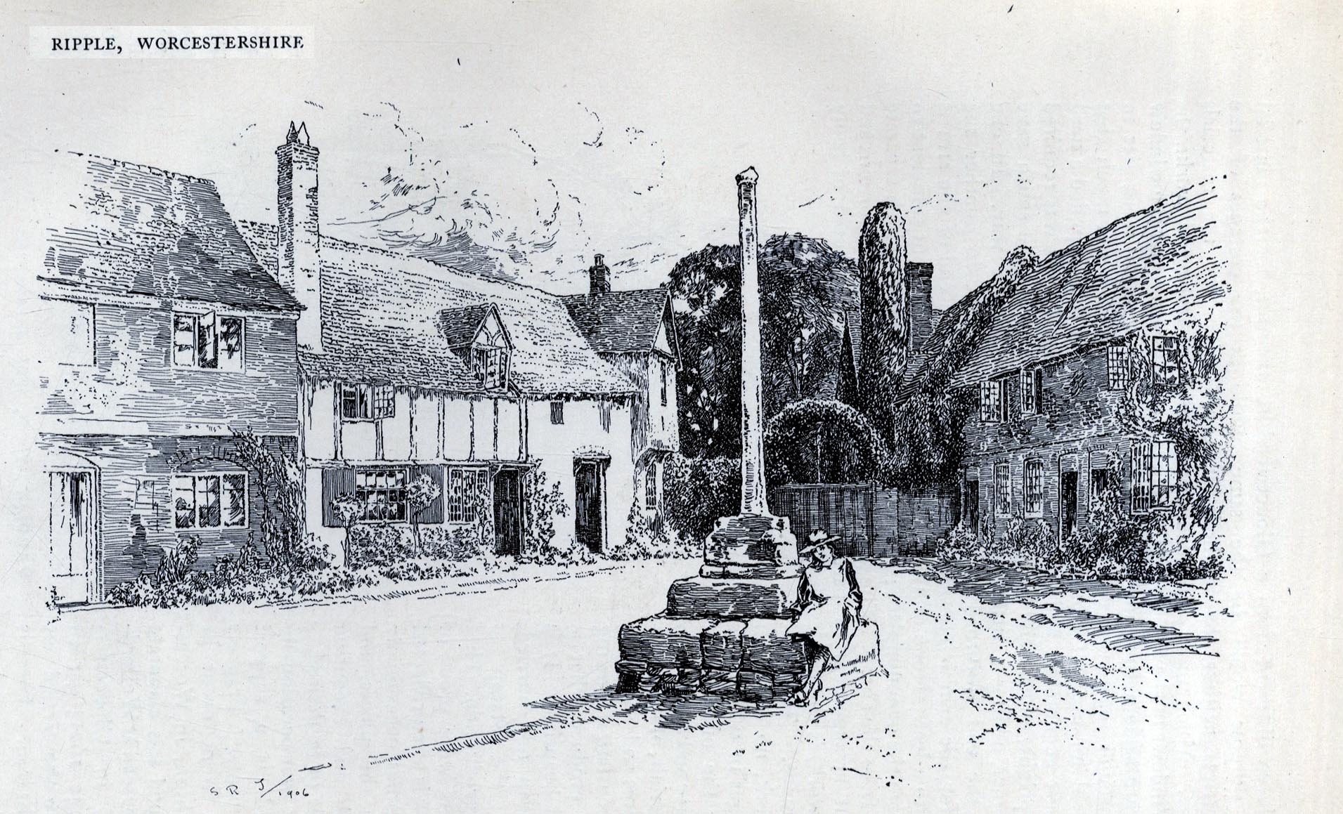 Sydney R.Jones, Old English Country Cottages, Studio, 1906/7