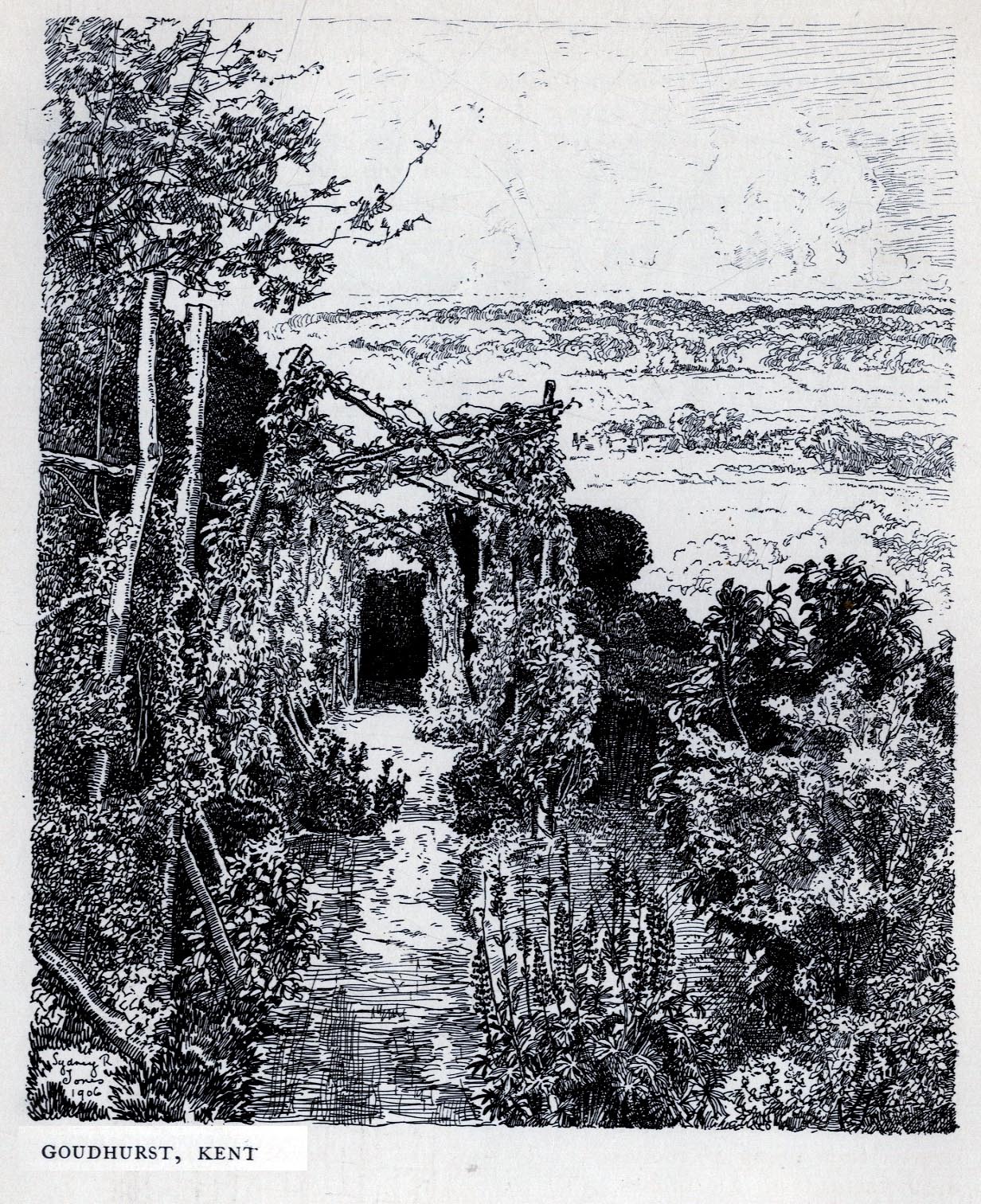 Sydney R.Jones, Old English Country Cottages, Studio, 1906/7