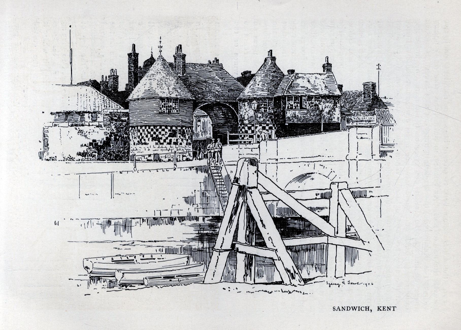 Sydney R.Jones, Old English Country Cottages, Studio, 1906/7