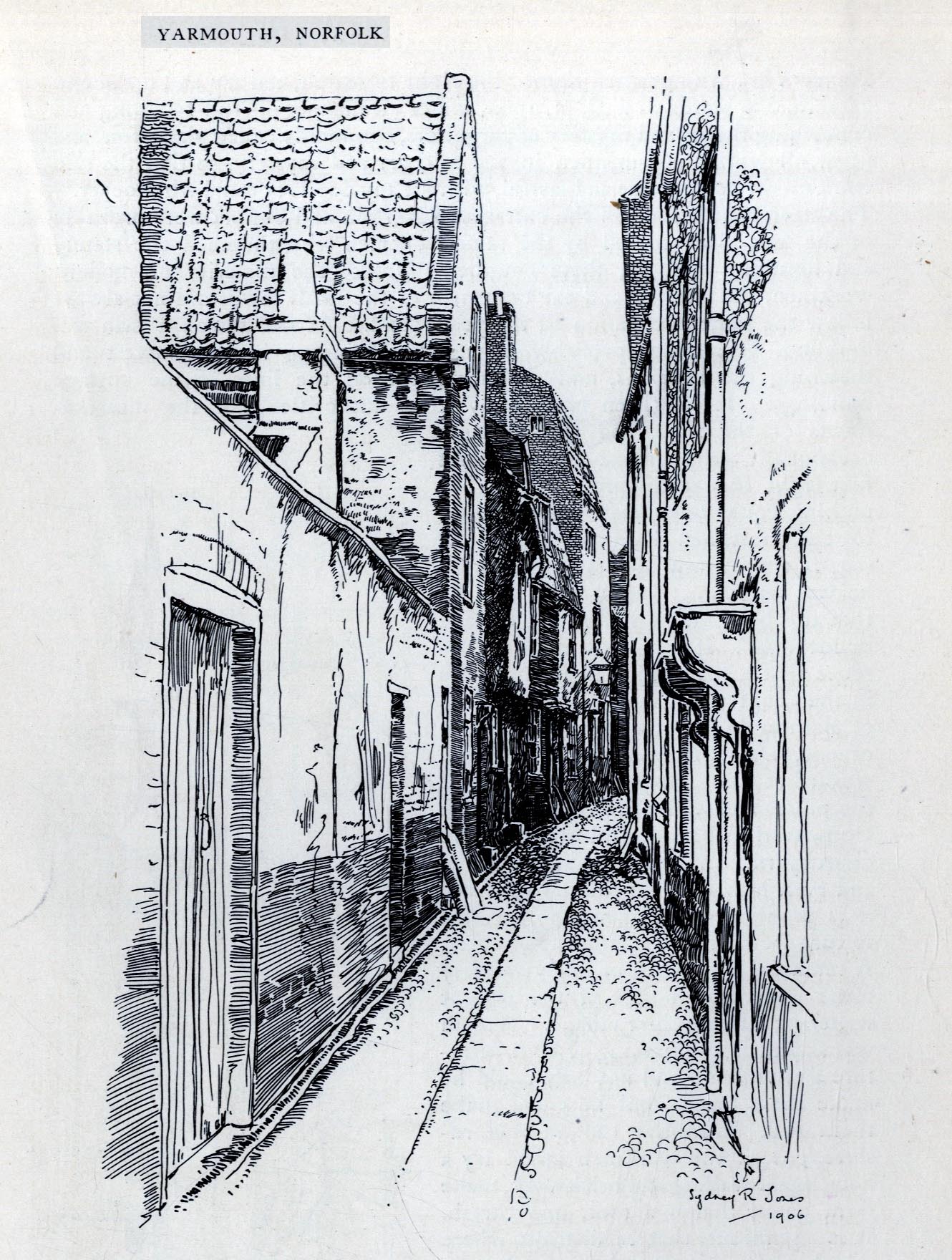 Sydney R.Jones, Old English Country Cottages, Studio, 1906/7