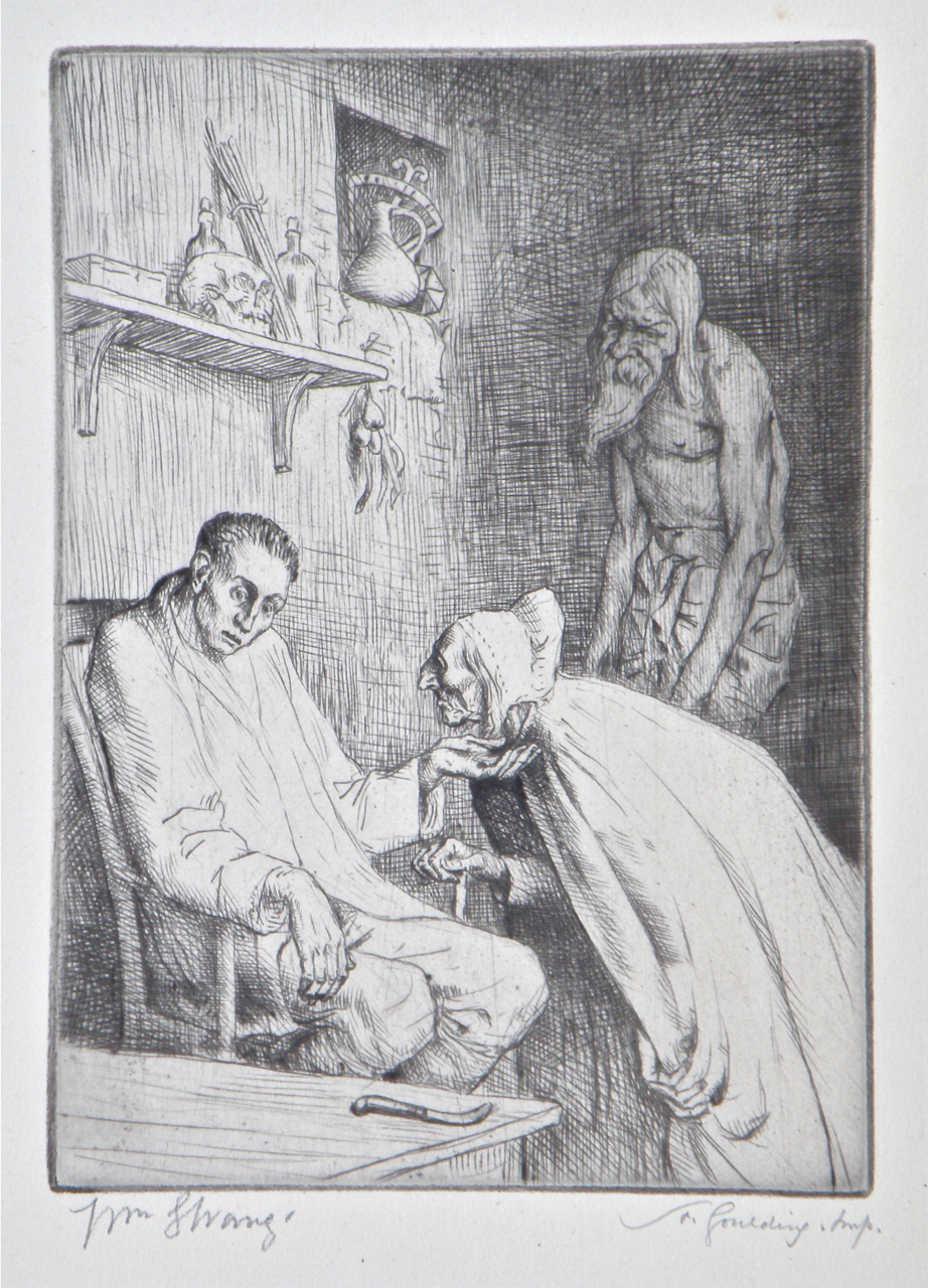 William Strang, The Earth Fiend, 1892