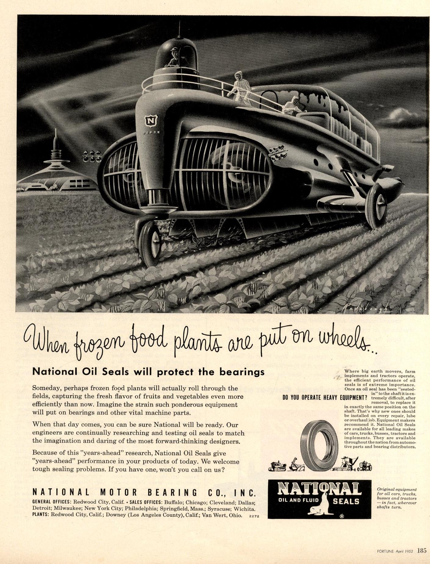 The World of the Future, Arthur Radebaugh and National Oil