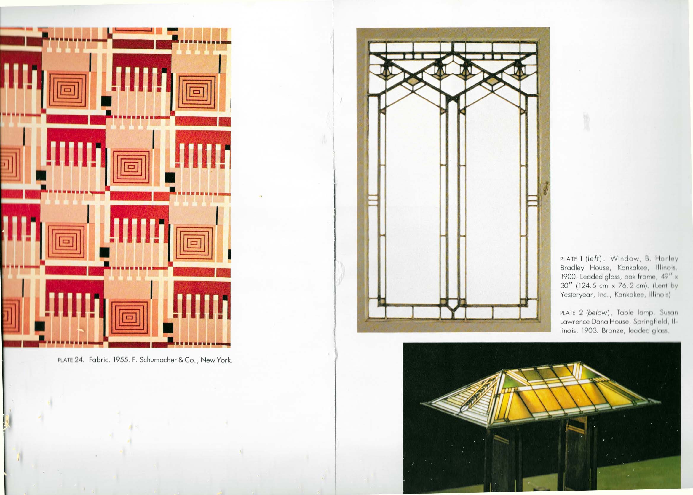 FRANK LLOYD WRIGHT, research guide, Decorative Designs 1979