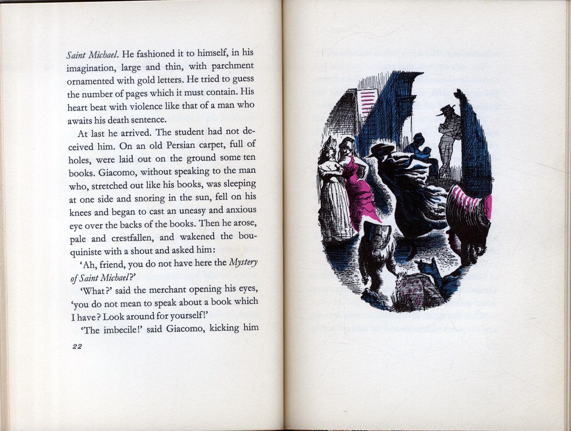 Arthur Wragg, illustrations to Flaubert's BIBLIOMANIA