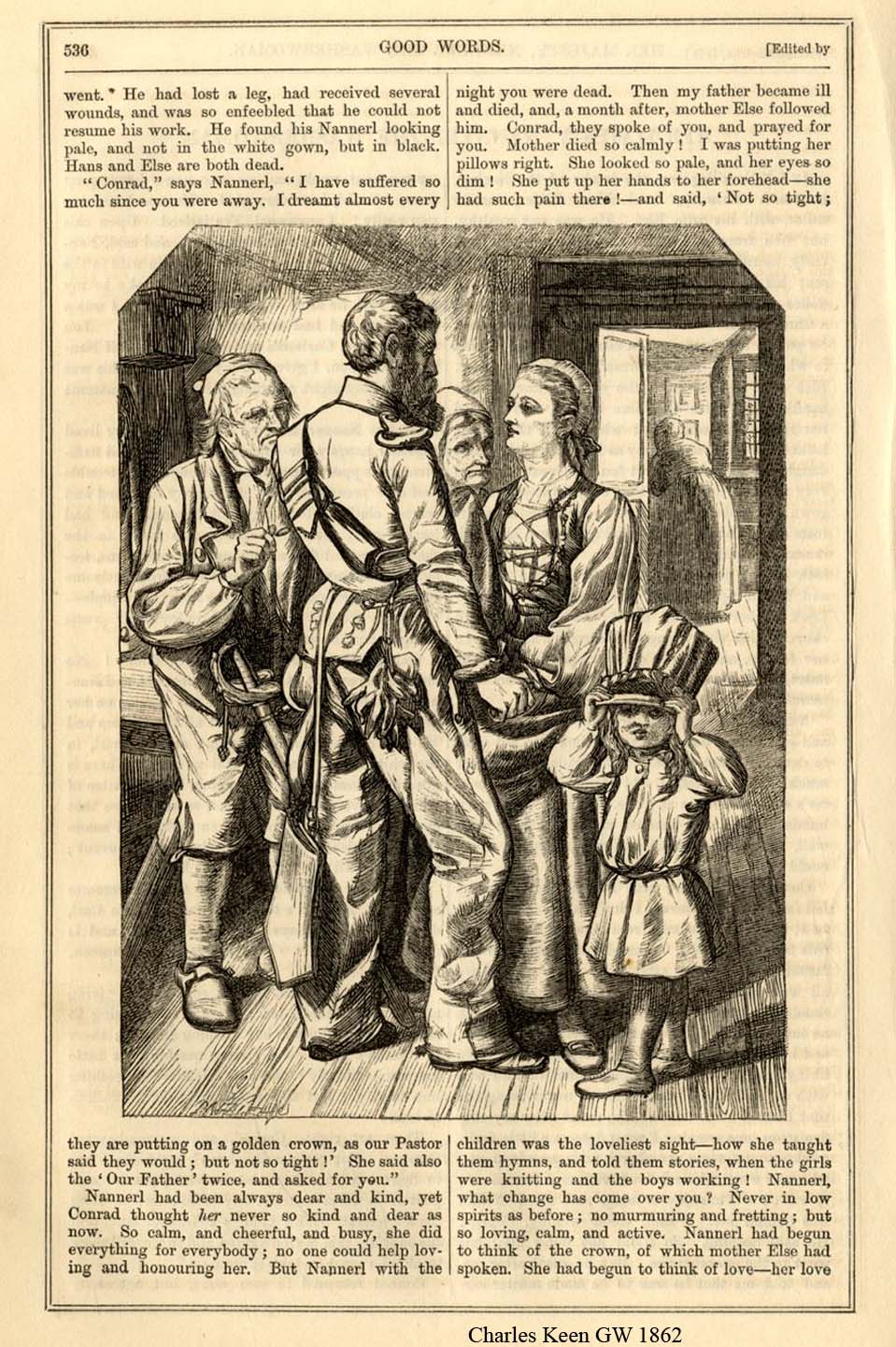 Pre-Raphaelite Illustration, Charles Keene